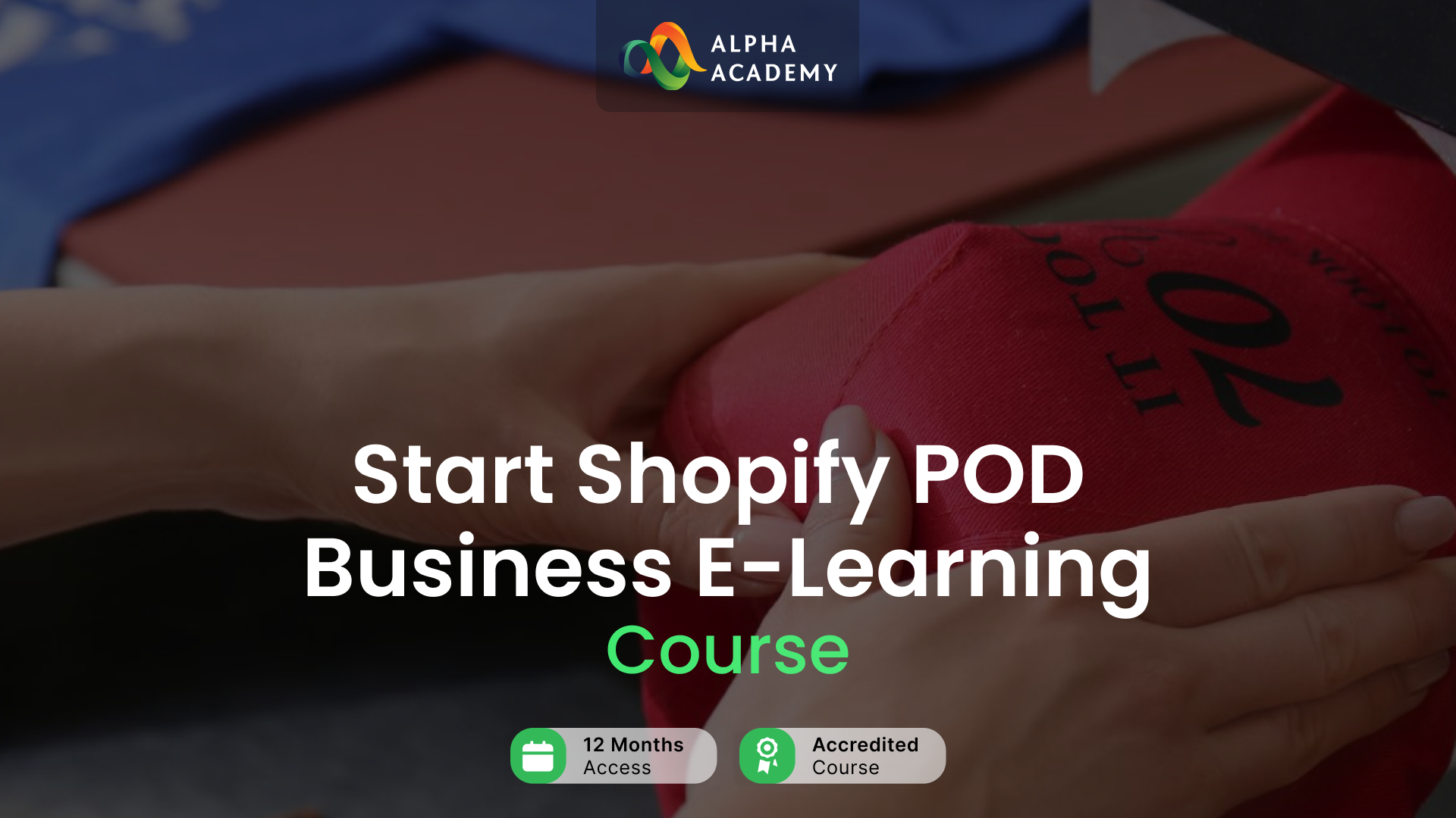 Start Shopify Print On Demand Business Alpha Academy Code • регион Весь мир