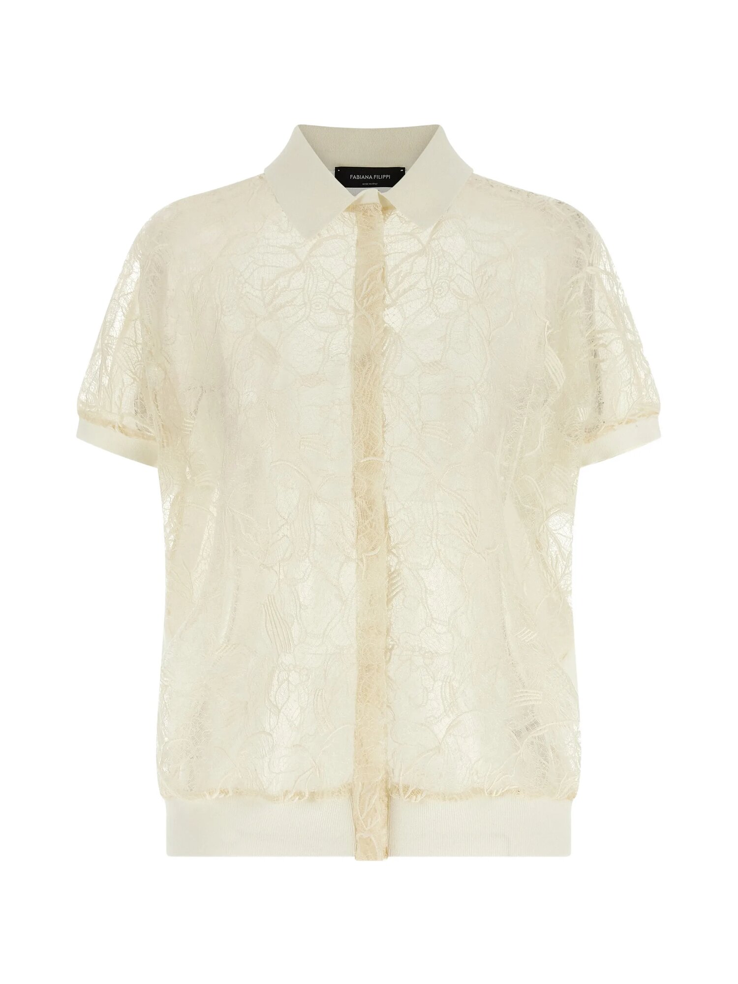 Кардиган Lace-detail short-sleeve cardigan