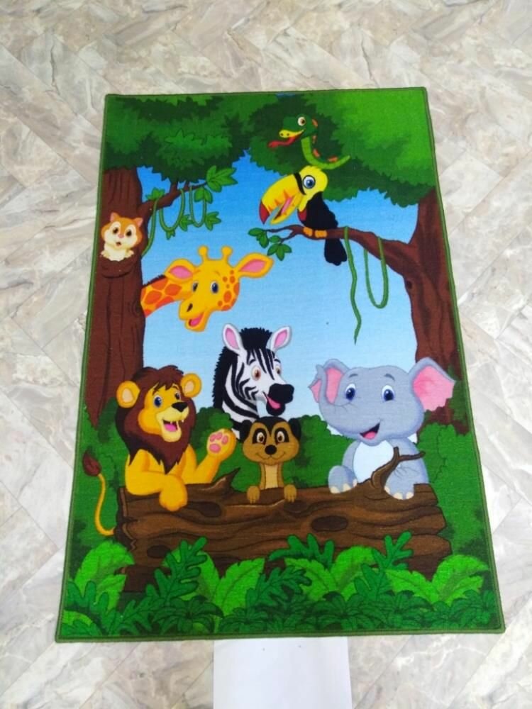 Ковер Зоосад 16:70 цвет разноцветный 1 м на 1,5 м