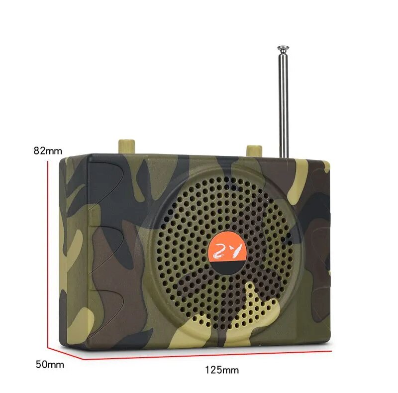 Манок электронный Hunter Sound E-89 для охоты на гуся утку, цвет темно-зеленый, воспроизводит mp3 голоса птиц — фото 1