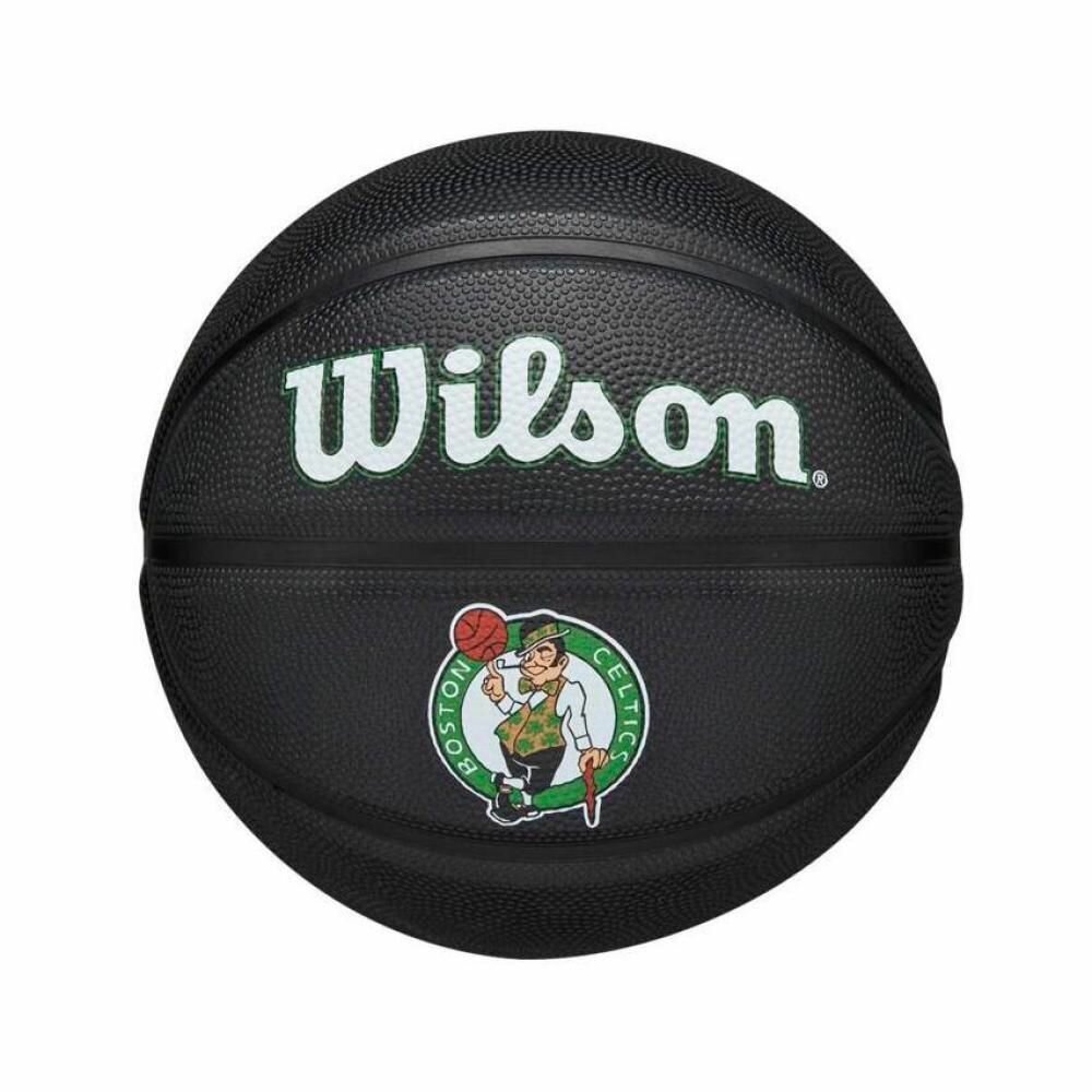 Баскетбольный мяч Wilson Team Tribute Boston Celtics Mini Ball размер 3, Decathlon, Цвет: Черное, Размер: 3