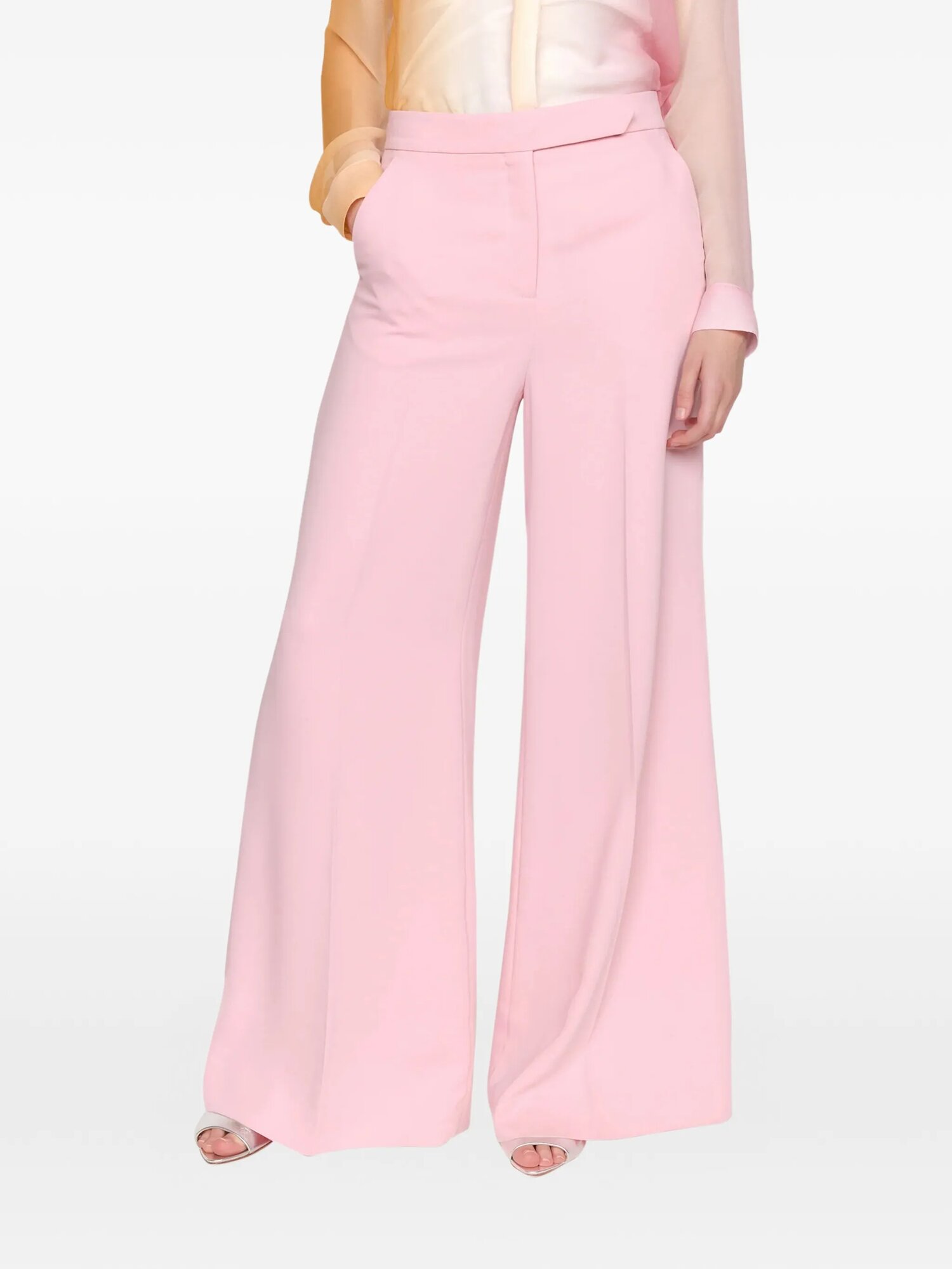 Брюки CHRISTY LYNN Jackson palazzo pants, размер 6, розовый — фото 1