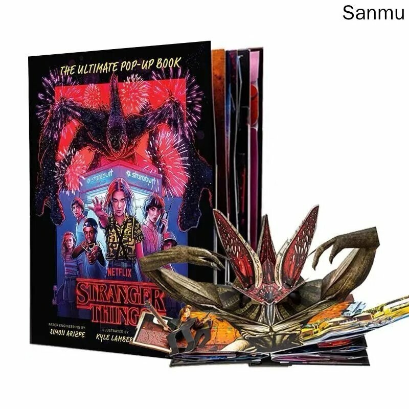 Stranger Things the Ultimate Pop - Up Book / Очень Странные Дела Reinhart Matthew 55f 33w34444332233eererrf