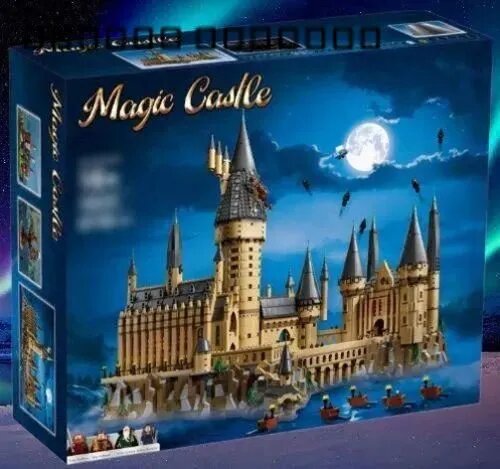 Конструктор Гарри Поттер Замок Хогвартс 6020 деталей, совместим с Harry Potter Hogwarts 71043 большой замокer