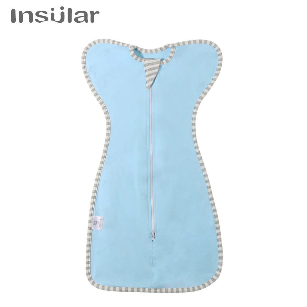 Спальный мешок Insular голубой, S (60см)