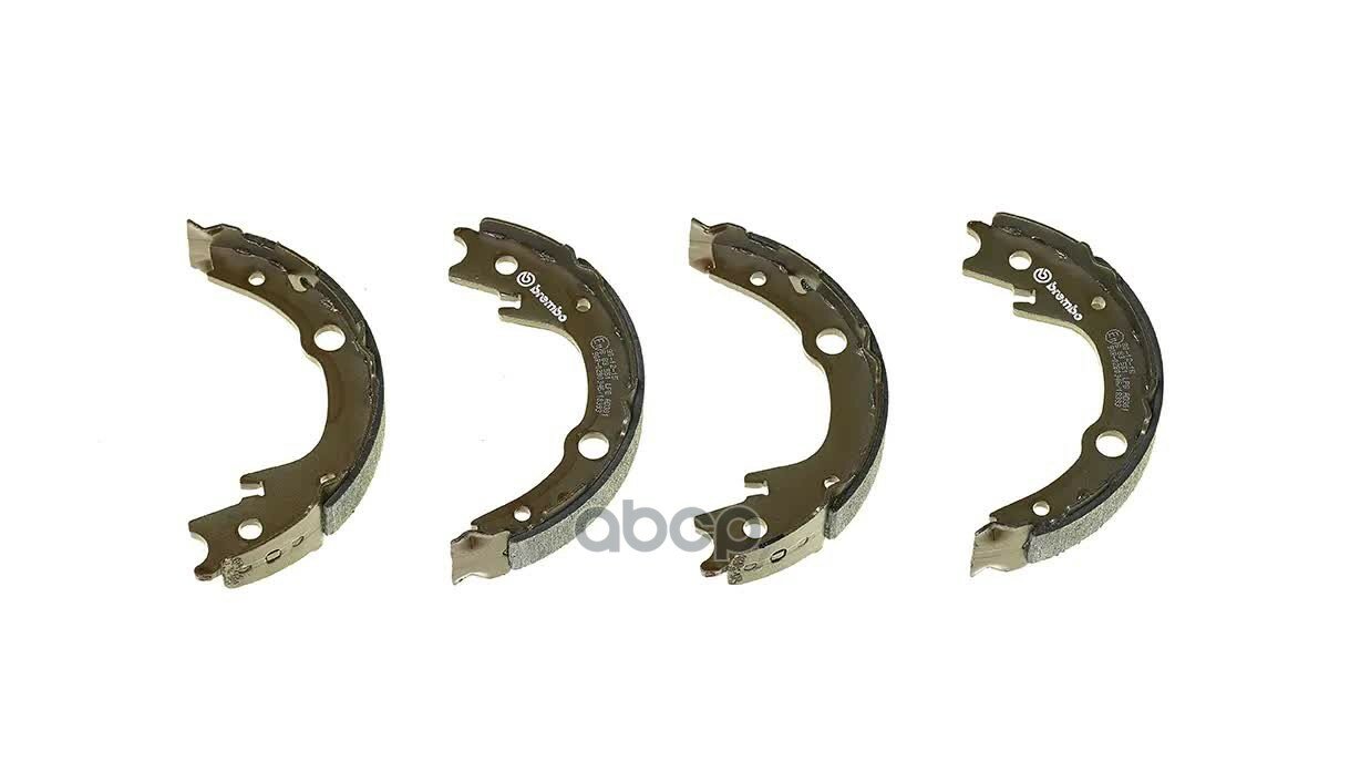 S83551 колодки барабанные ручника! Toyota Avensis 1.8-2.4/Corolla/Yaris 1.4-1.8 02> Brembo арт. S83551