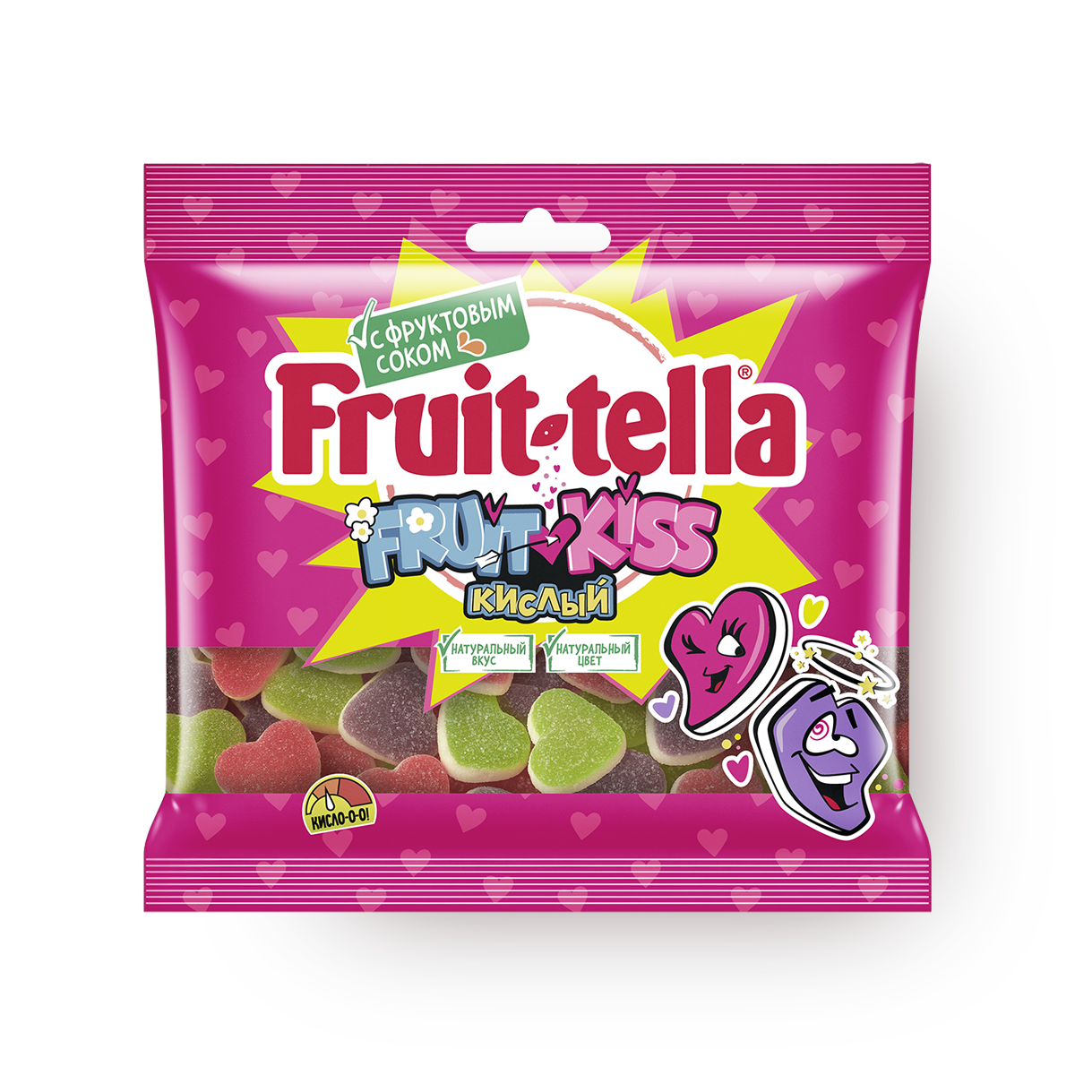 Мармелад Fruittella Fruit Kiss