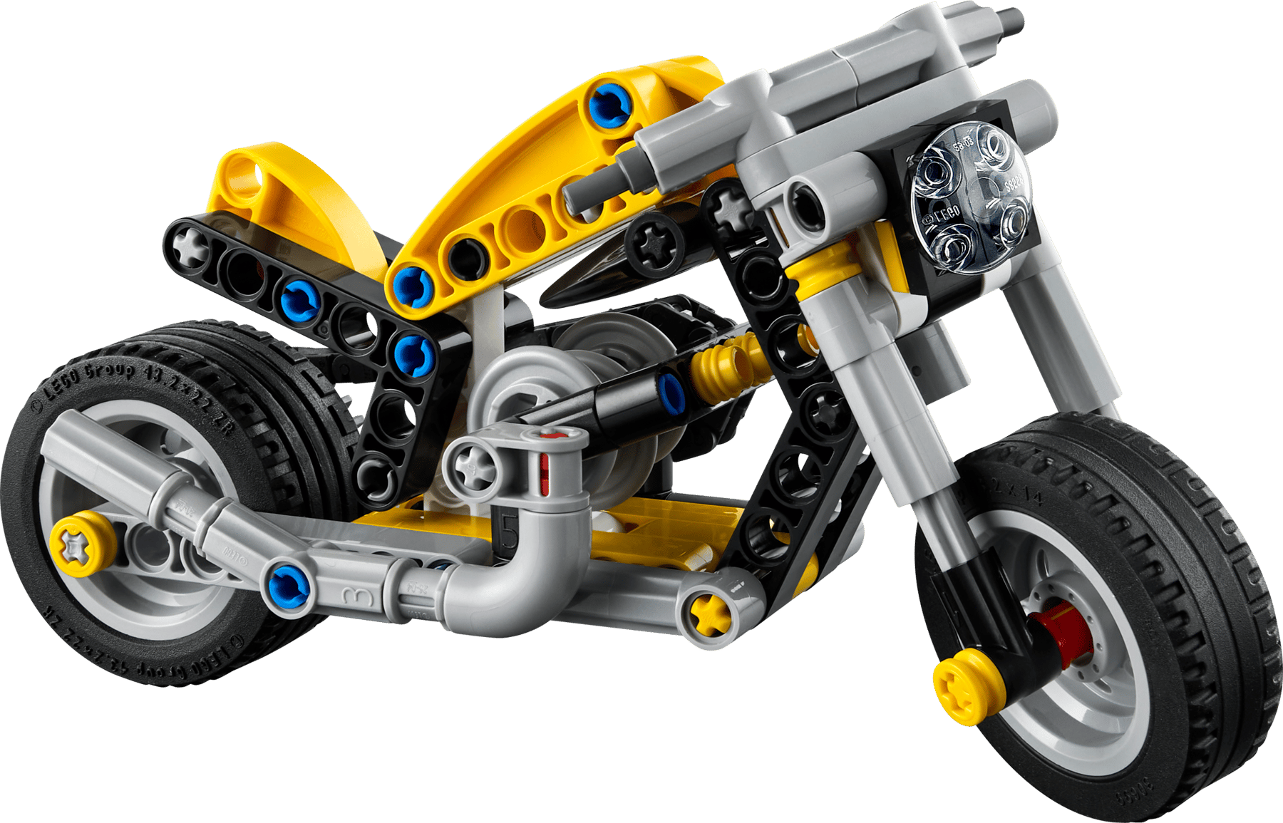 Конструктор LEGO Technic 42225 Желтый мотоцикл, 7+, 151 дет. — фото 1