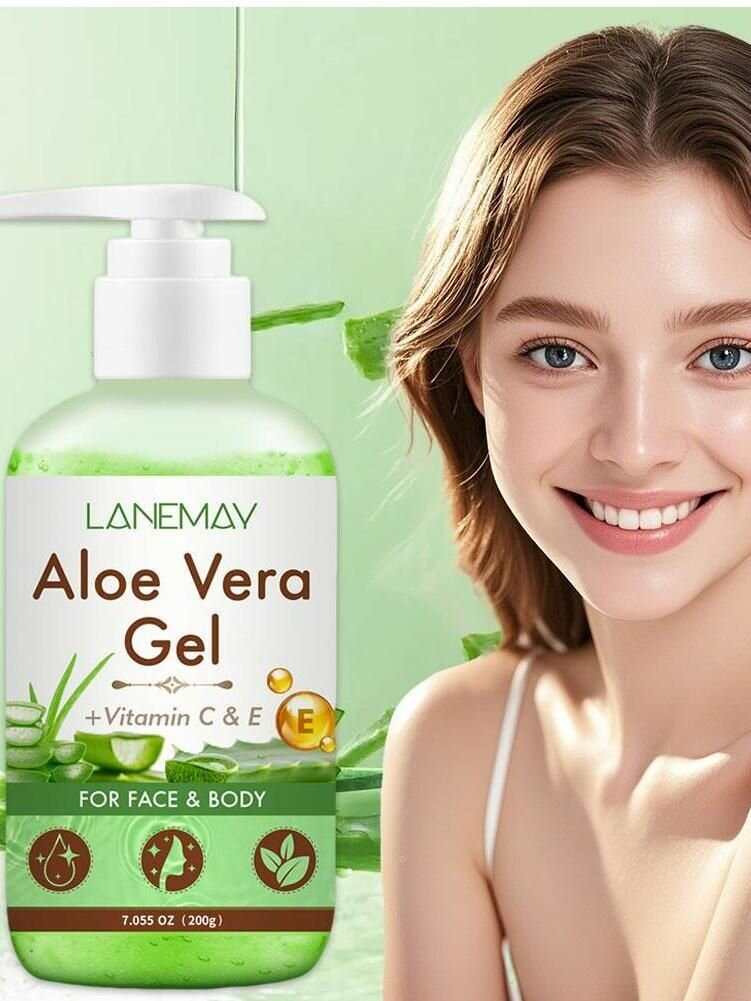 Гель алоэ вера с витаминами С и Е