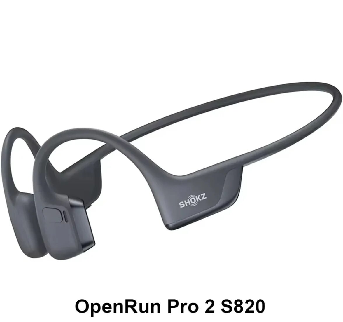 Наушники SHOKZ OpenRun Pro 2 S820 Bluetooth с костной проводимостью, водонепроницаемые S820 Black
