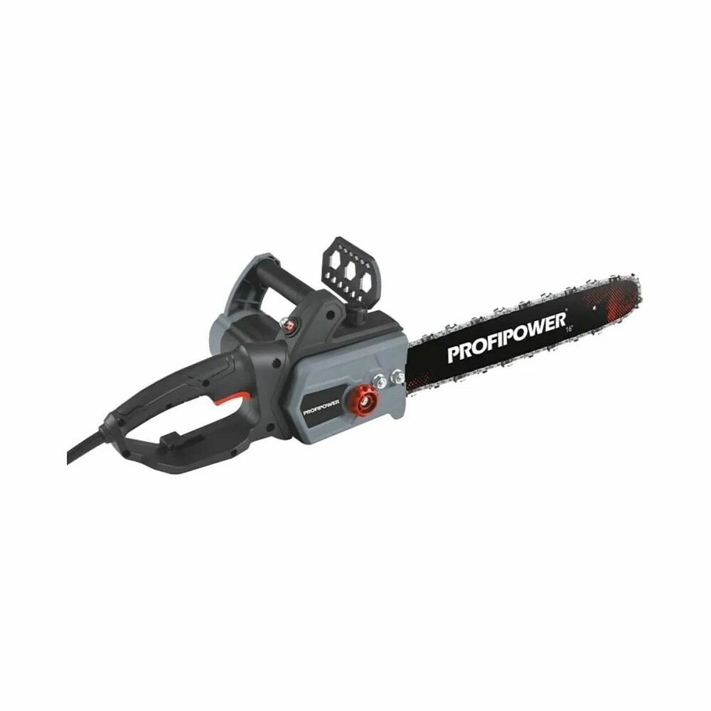 PROFIPOWER Сетевая пила цепная EC - 2200, 16", 2200 Вт, с механической подачей масла T0030