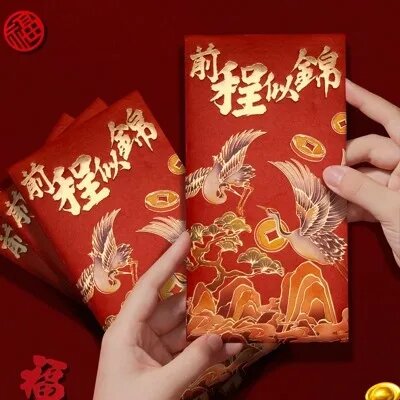 Красный конверт на Китайский Новый Год, Цвет J