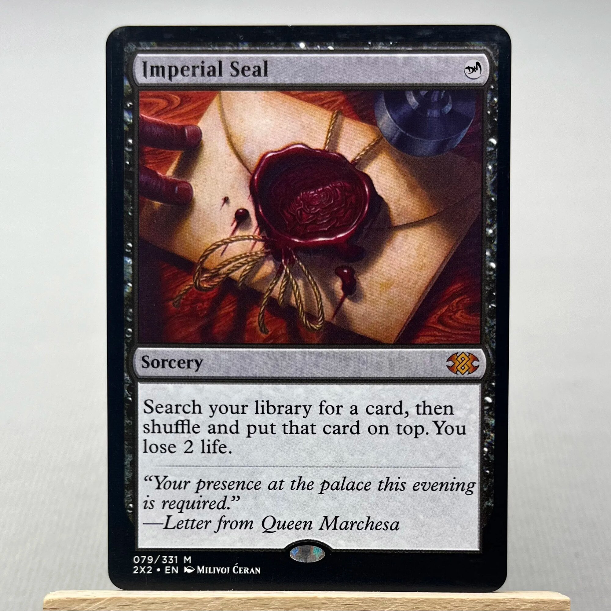 Imperial Seal, Magic: The Gathering, Бордовый, 2x2