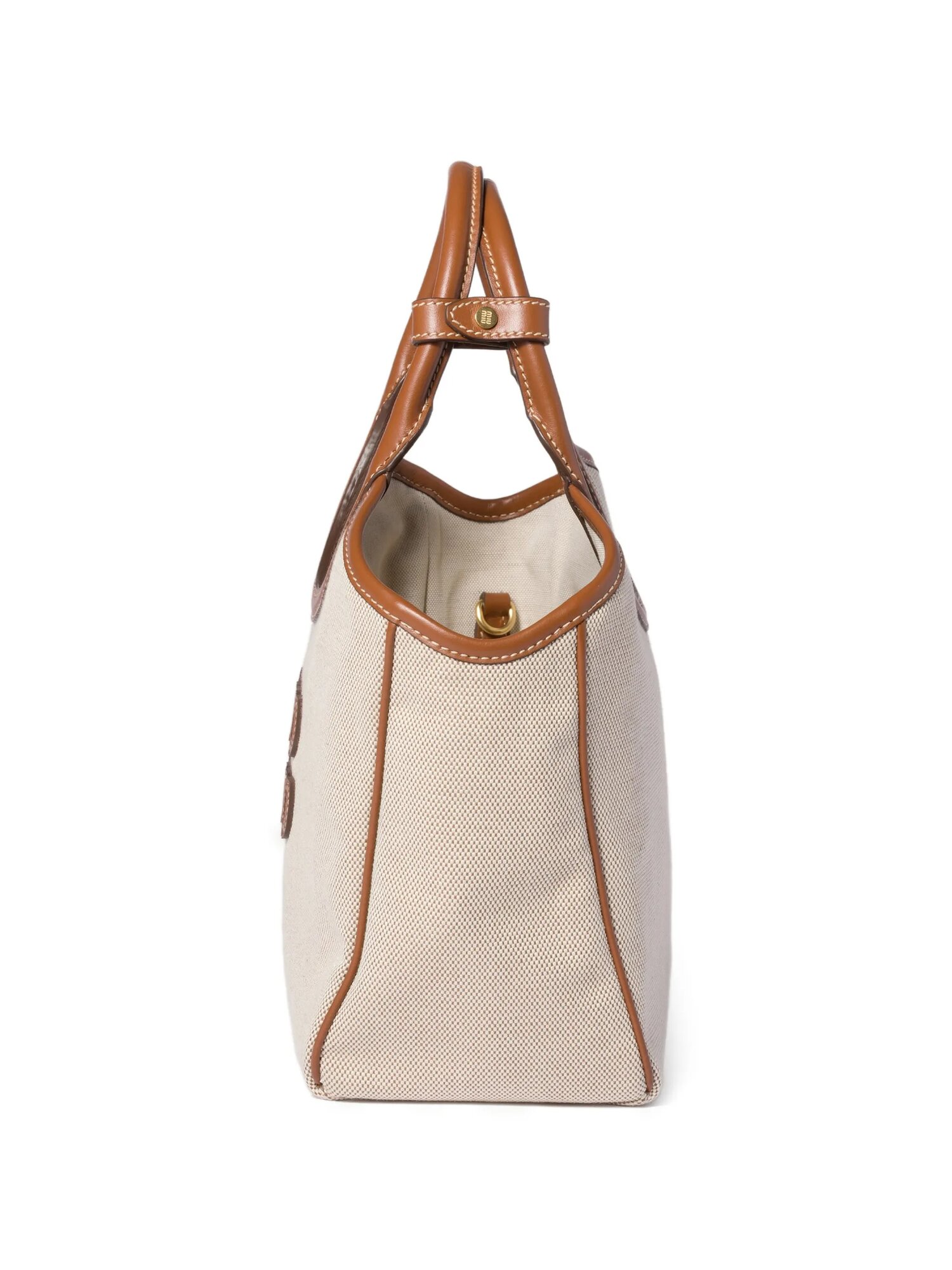 Сумка Miu Miu Ivy canvas bag, разноцветный — фото 1