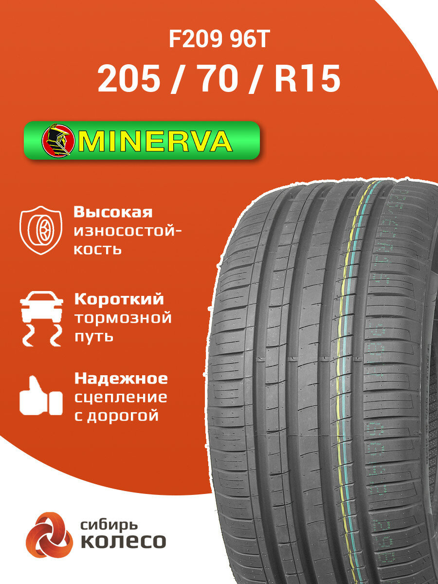 205/70R15 Minerva F209 96T