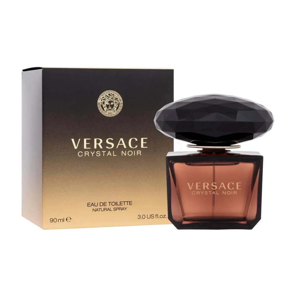Туалетная вода Versace Crystal Noire, аромат для женщин, 90 мл (ref. 227)