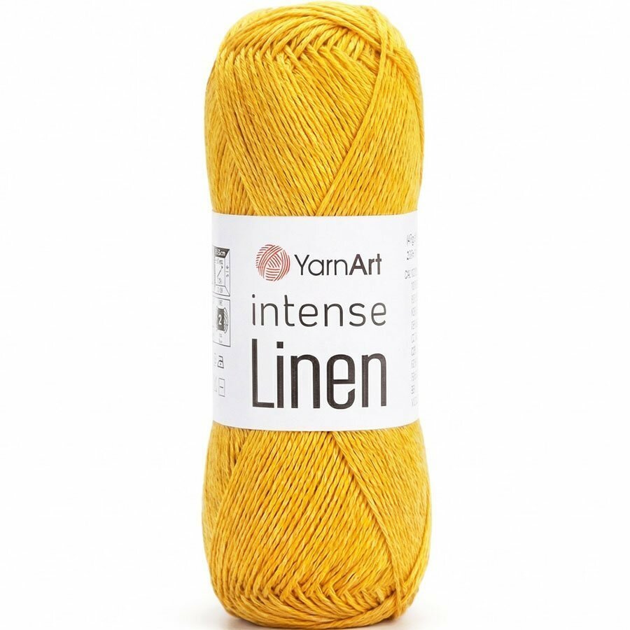 Пряжа Yarnart INTENSE LINEN 4117 лимон (10 мотков)