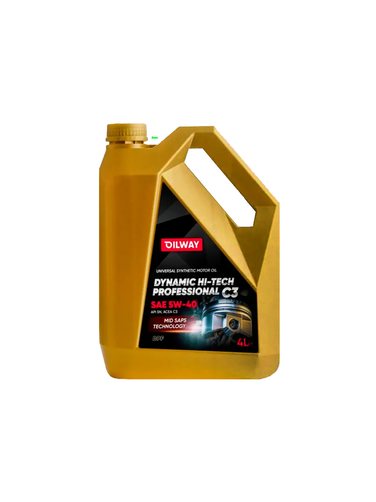 Моторное масло Oilway Dynamic Hi-Tech Professional C3 5W-40 4L
