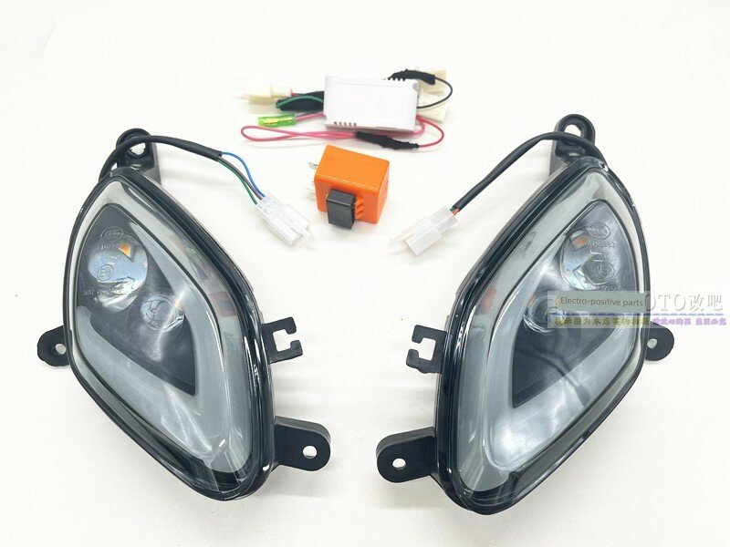 Указатель поворота Yamaha Jog-i125, дневной ходовой огонь JOG-i EFI, модифицированная светодиодная фара с двойным