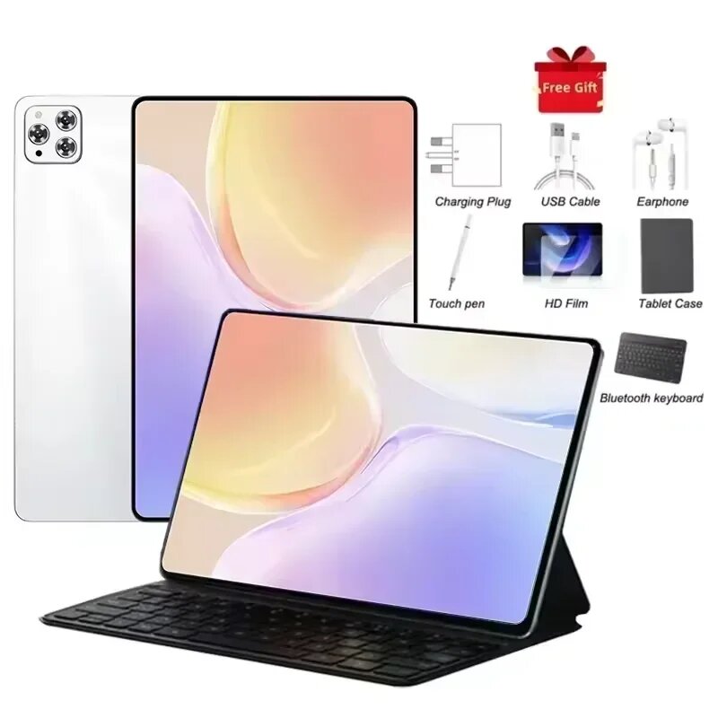 Планшет iPad Air Pro 11 дюймов 22ГБ+2ТБ 22GB 2TB, White With Keyboard