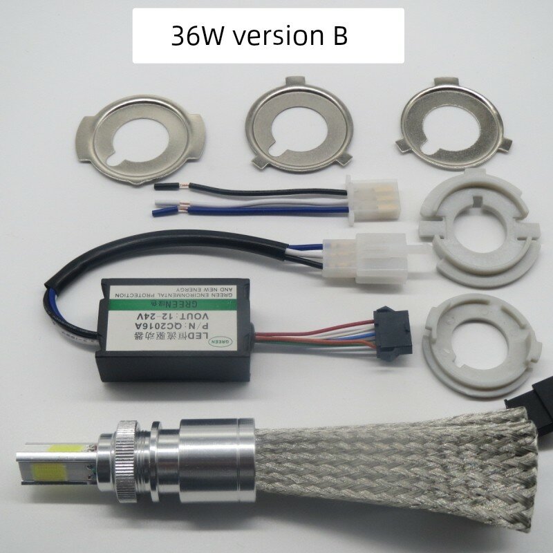 Суперяркая светодиодная лампа для мотоциклов и электромобилей, встроенная, с высокой интенсивностью, для дальнего и