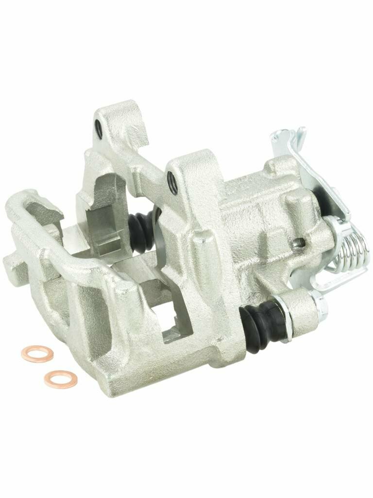 Суппорт тормозной для VOLKSWAGEN GOLF, BEETLE, CADDY / AUDI A3, S3, задний левый (со скобой) / Febest 2377-162RLH