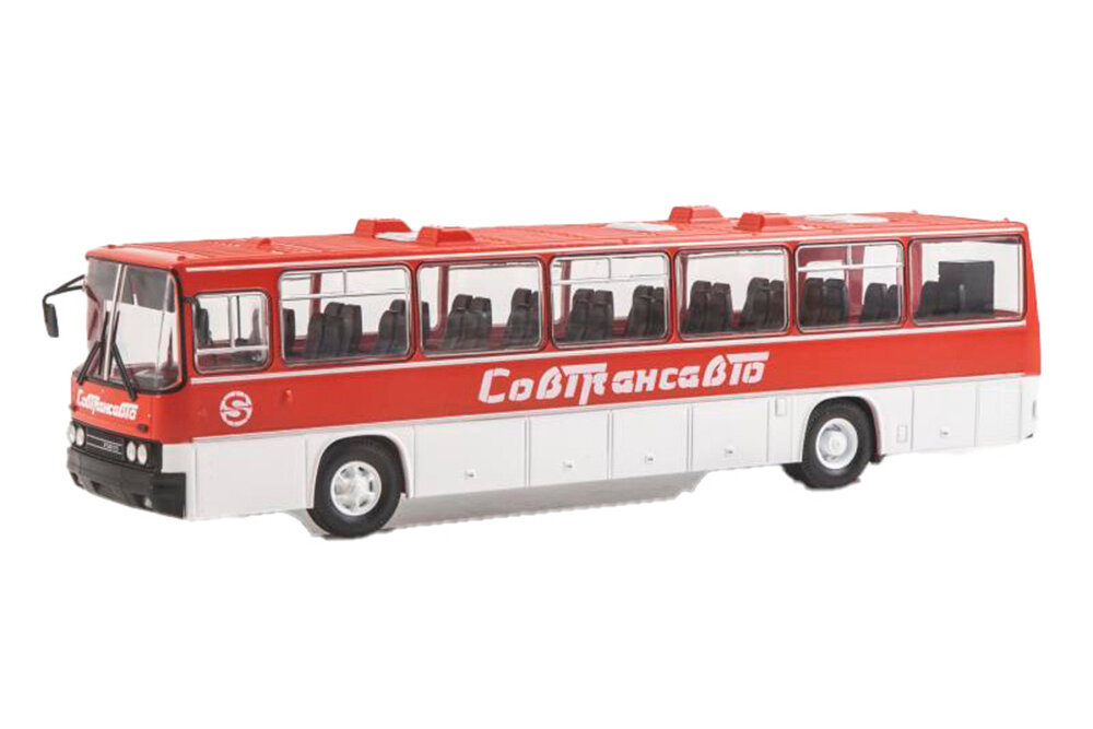 Модель коллекционная MODIMIO Ikarus 1976 / ИКАРУС-250.59 совтрансавто (наши автобусы #18)