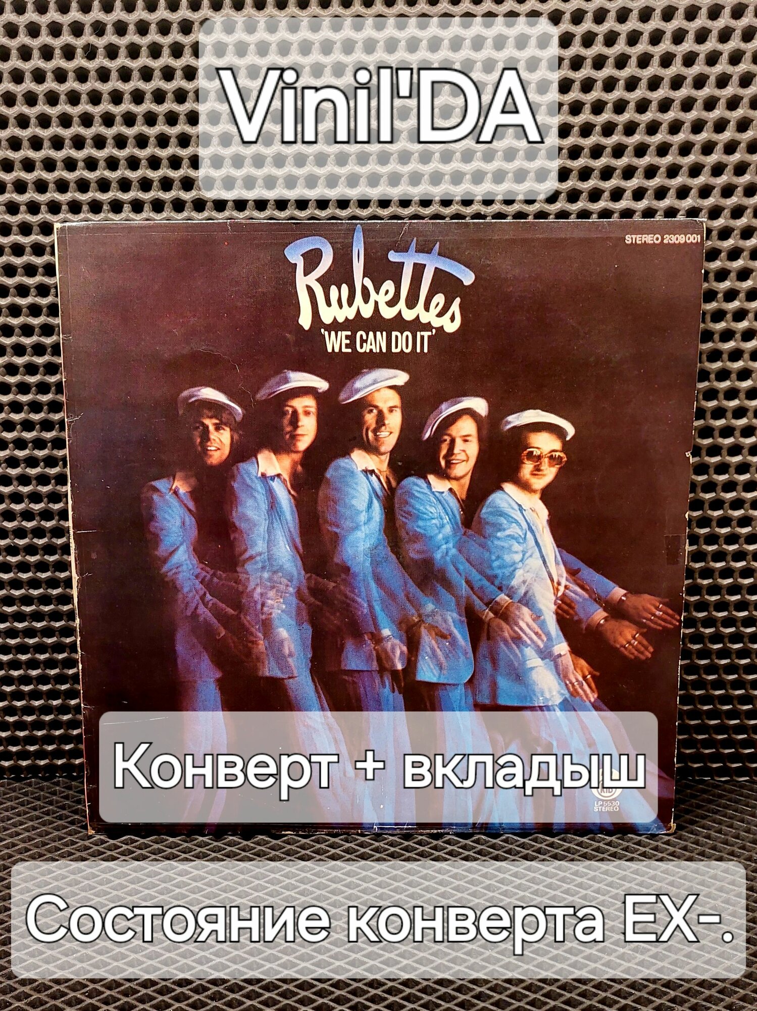 Конверт для виниловой пластинки Rubettes "We can do it" LP.