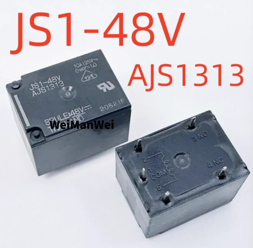 8 шт. реле Js1-48V Ajs1313 4123C
