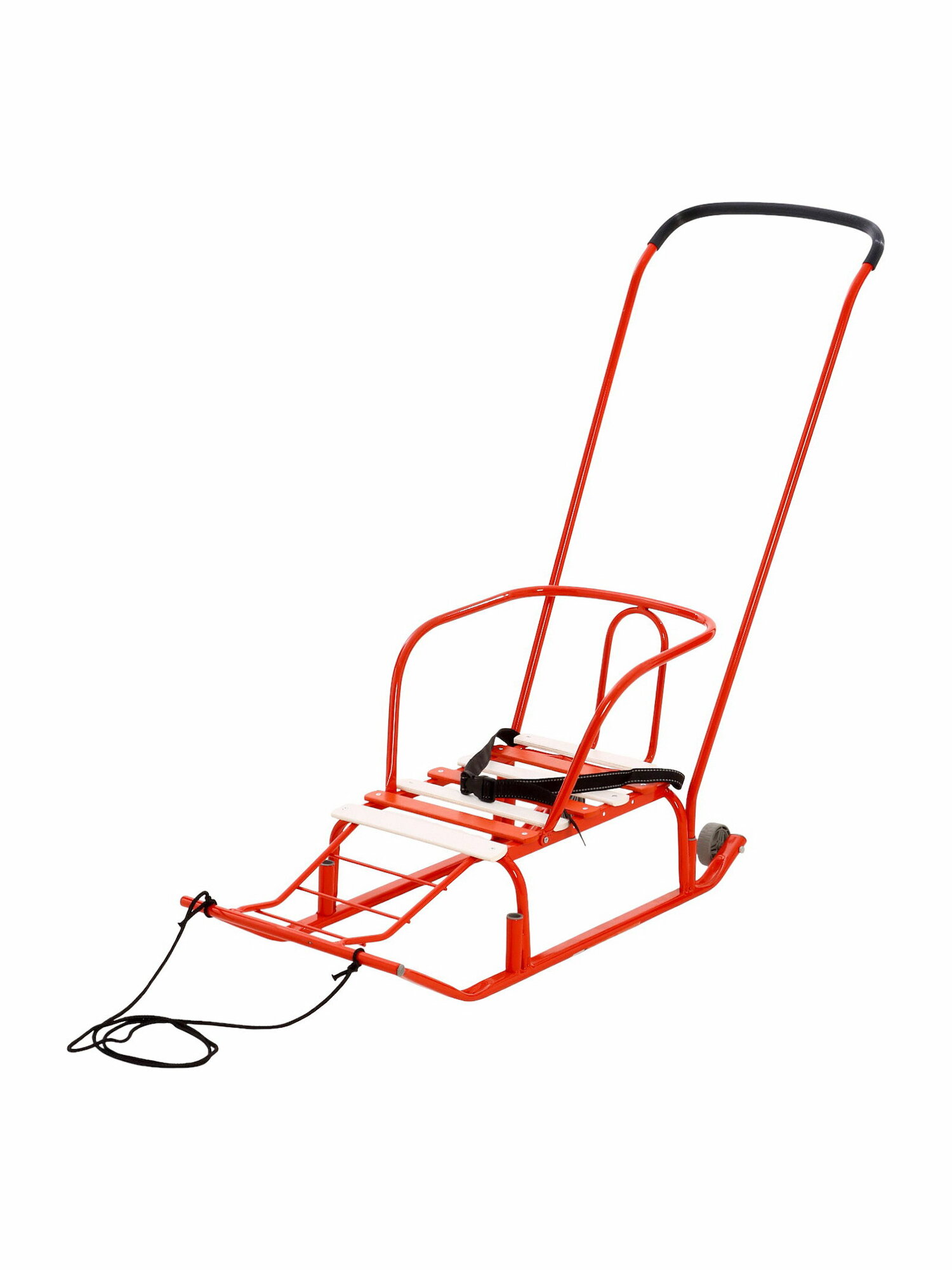 Санки "Тимка 5 комфорт", цвет алый, вид: санки универсальные