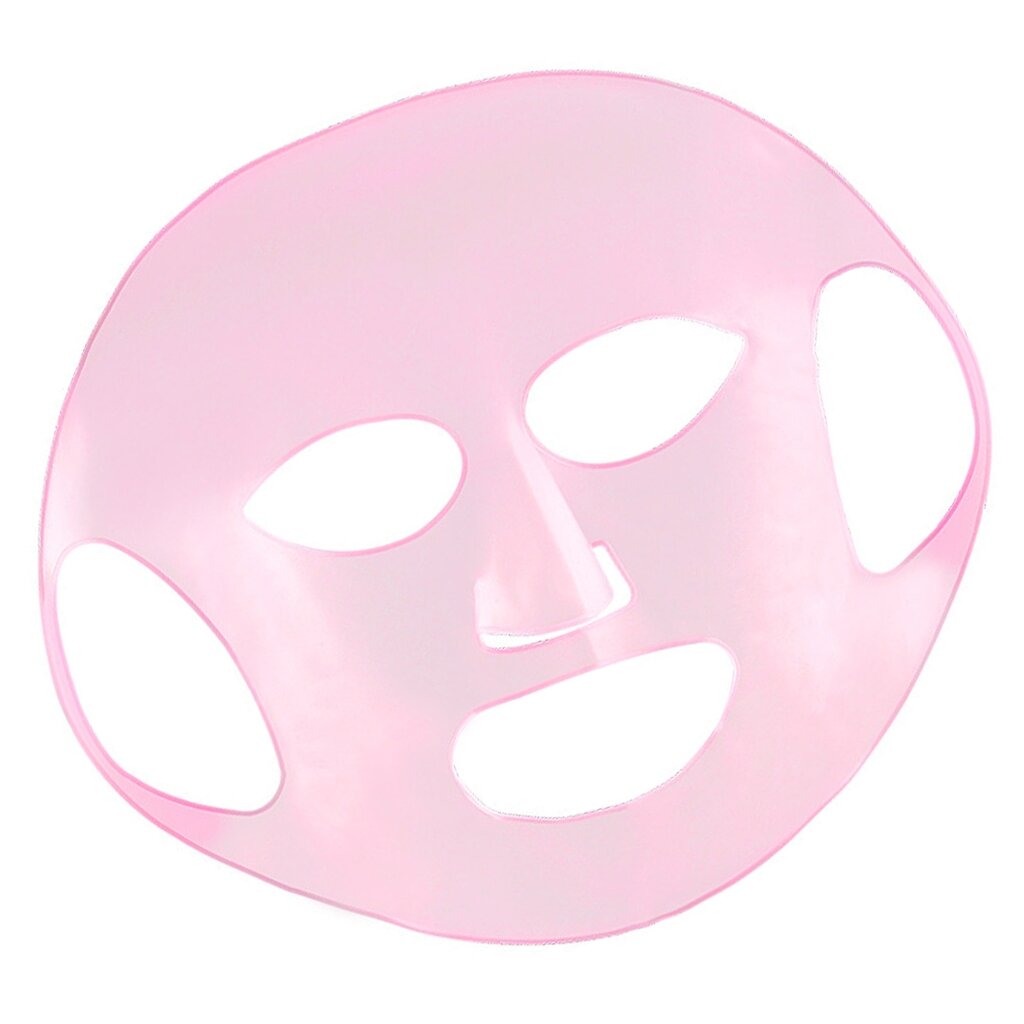 Силиконовая Маска-Чехол Для Глубокого Увлажнения Лица Надежный Многоразовый Аксессуар По Уходу За Кожей