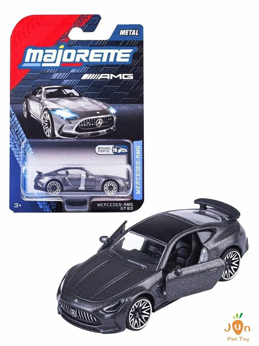 Игрушечная машинка, Majorette Mercedes-AMG GT63 / Детская игрушка - литая модель автомобиля Mercedes с вращающимися колёсами и открывающимися дверцами. Подходит в качестве подарка для коллекционеров.
