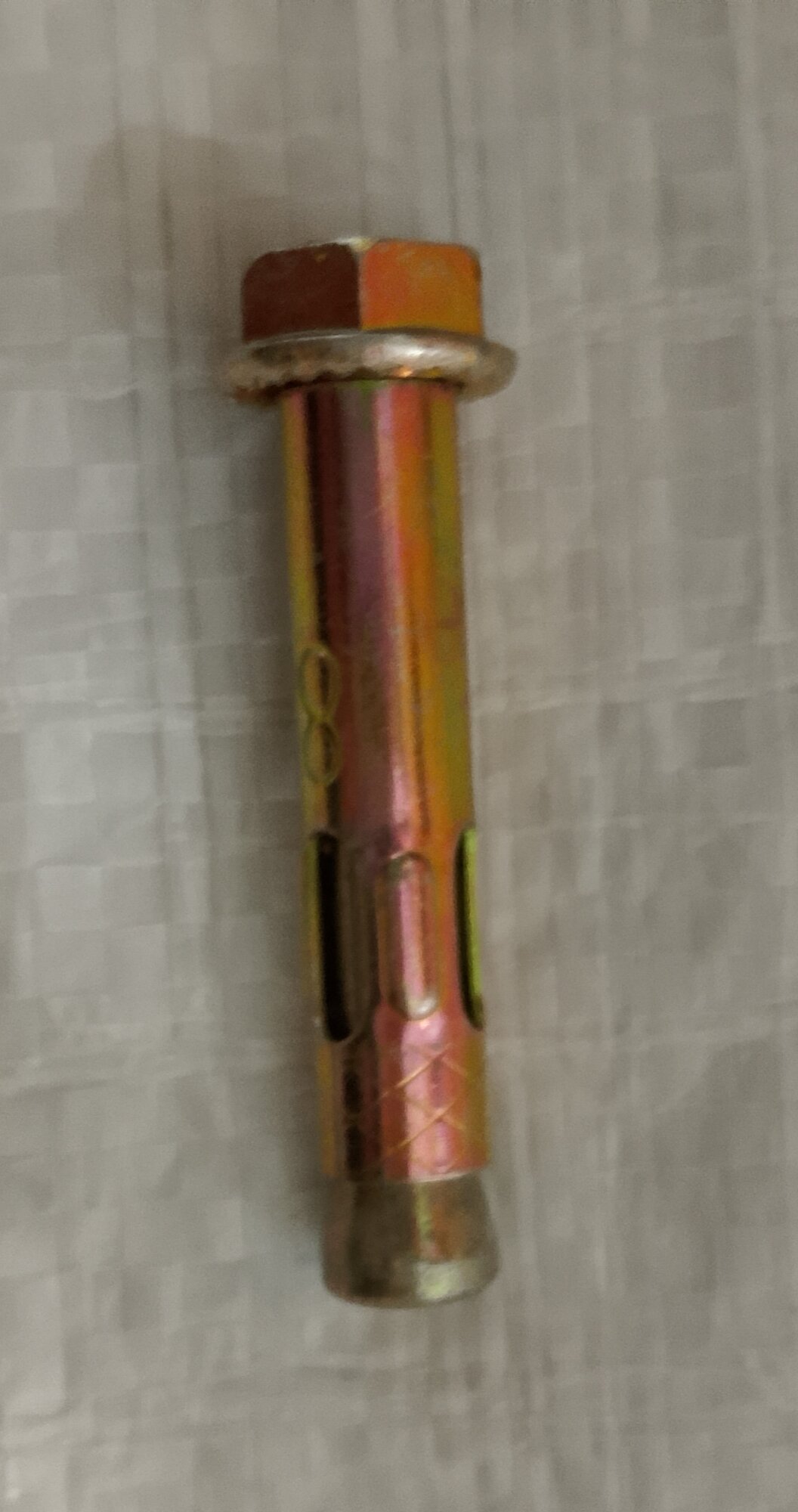 Анкер - болт с гайкой Ø 8 х 40 мм в комплекте 50 штук.