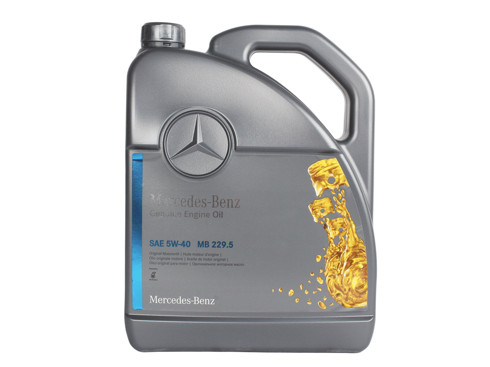 Масло моторное MERCEDES 5W40 MB 229.5 5л A000989630813AAEW