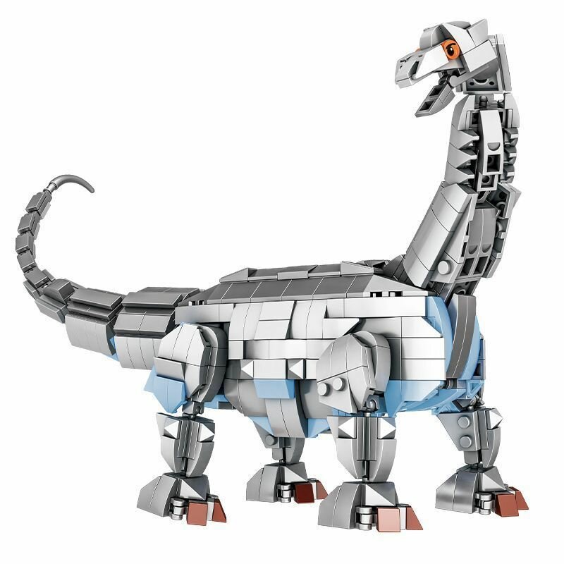 Building blocks Canglong Jurassic giant dinosaur Tyrannosaurus rex children's educational assembly toy boys