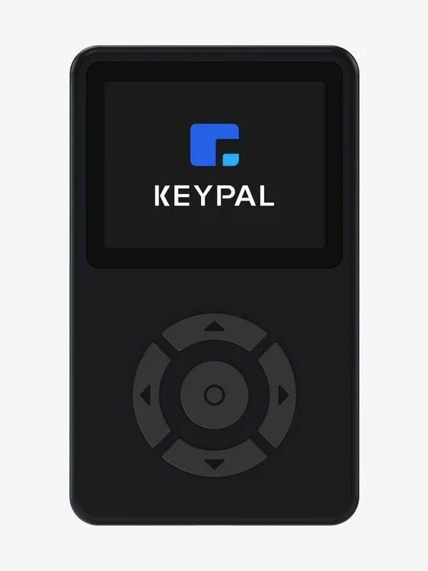 Аппаратный криптокошелек KeyPal Plus Black - холодный кошелек для криптовалют от официального реселлера BIP39
