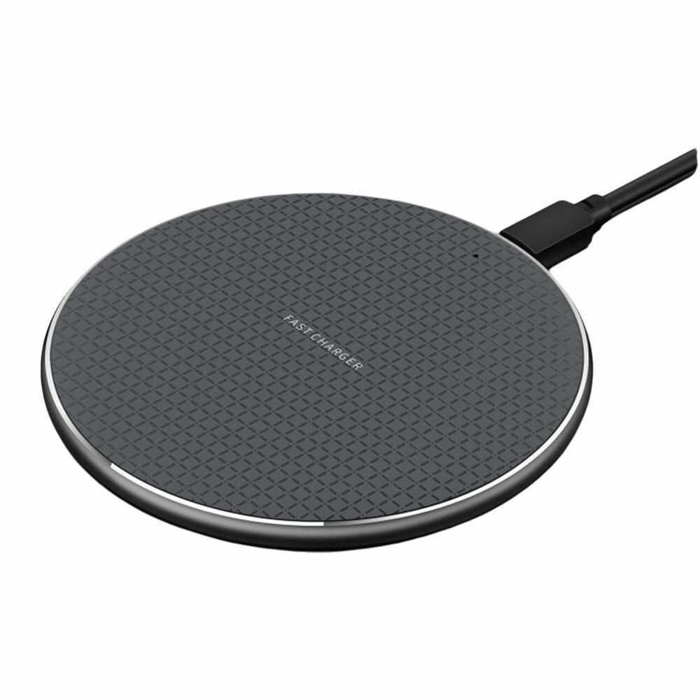 Новое настольное беспроводное зарядное устройство K8 round wireless charger мощностью 30 Вт для быстрой зарядки подходит моделей Apple, Samsung и Huawei