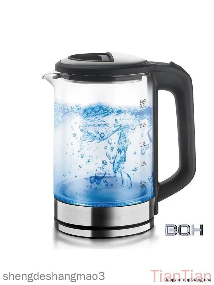 Электрический чайник Wi-Fi IQ Home PWK 1725CGLD, серебристый