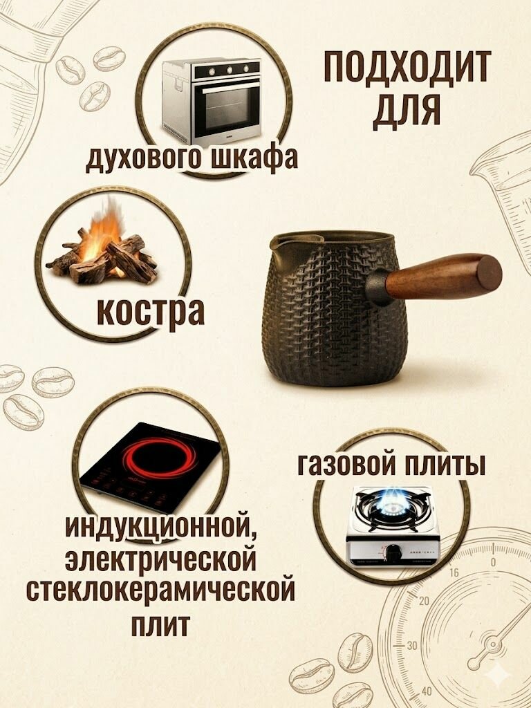 Турка, 600 мл, 1 шт