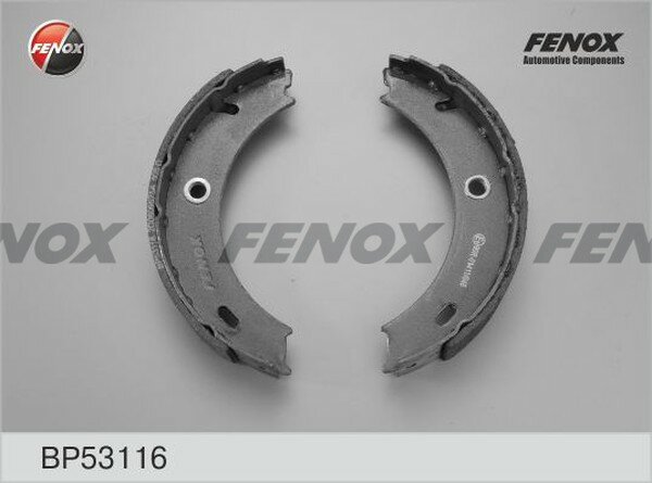 Колодки тормозные барабанные FENOX BP53116 Mercedes-Benz Sprinter 4 Кроме 408Cdi, 01.00-, Ate 170x40
