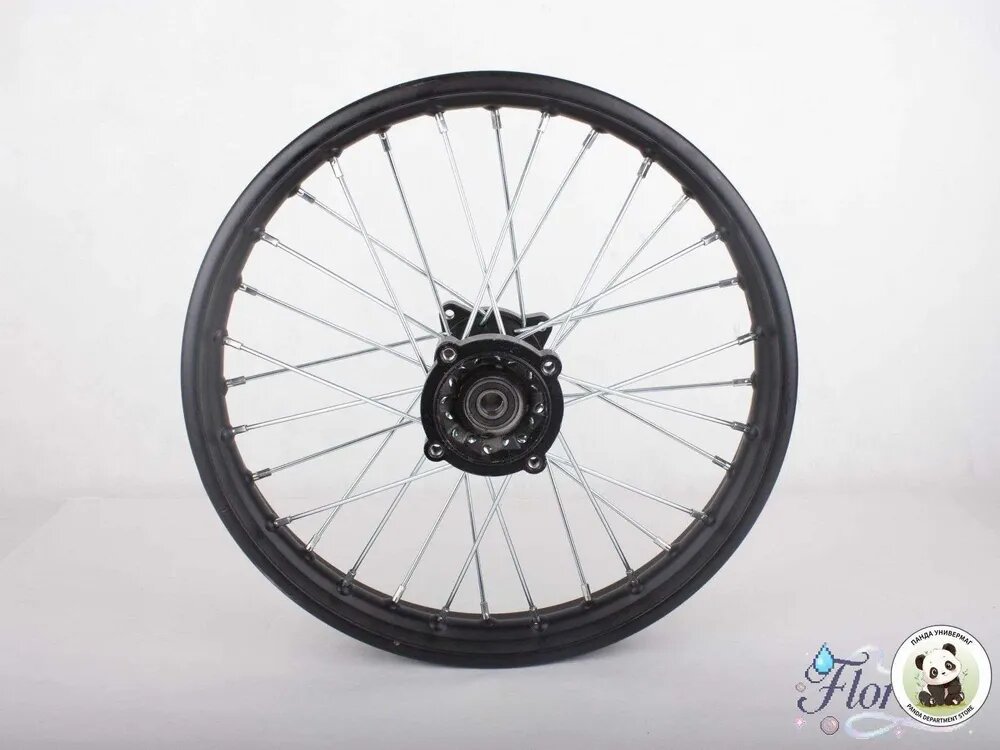 Обод кросс 16" (1,85-R16 d15mm) задний, сталь, для питбайка
