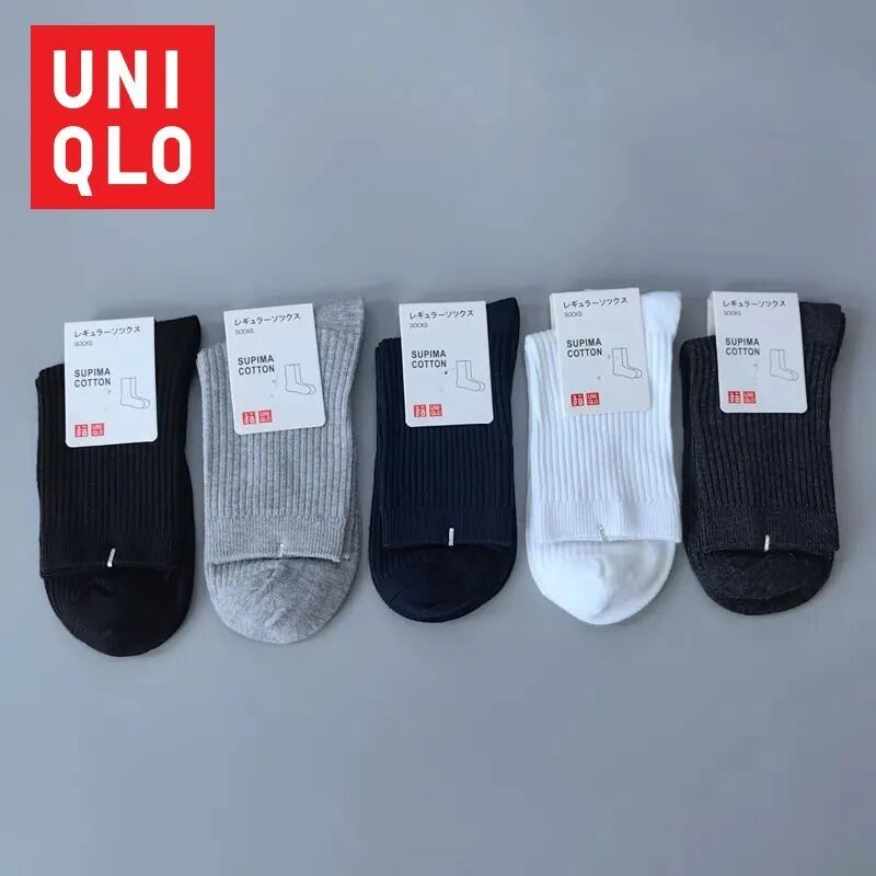 Носки Uniqlo мужские, женские, 5 пар