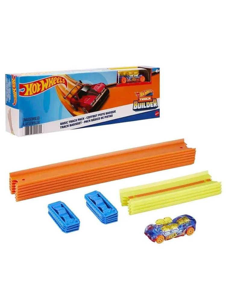 Hot Wheels GVG13 HW Track Builder Базовый Трековый Набор стандартное исполнение модели серии