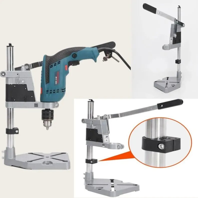 Стойка для дрели, Электрический держатель дрели 400 мм держатель сверла шлифовальный станок стойка
