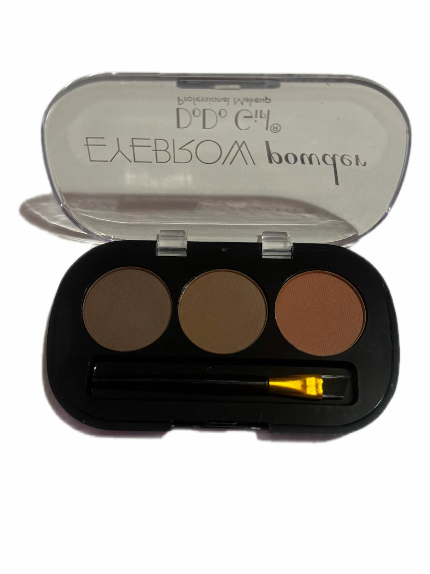 DODO Girl Тени для бровей с кисточкой, тон 01