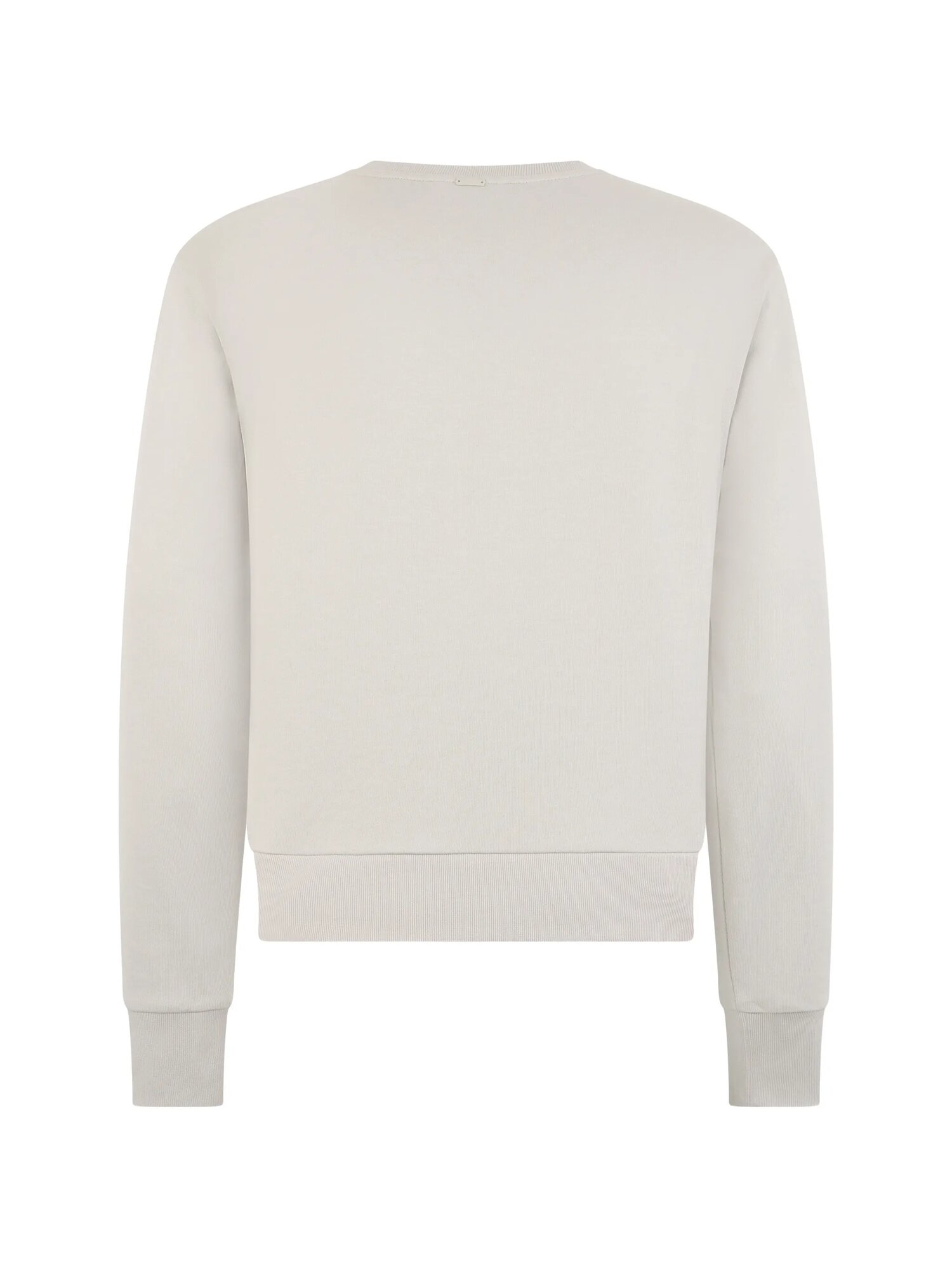 Толстовка Herno Crew-neck sweatshirt, размер 50, , бежевый/белый — фото 1