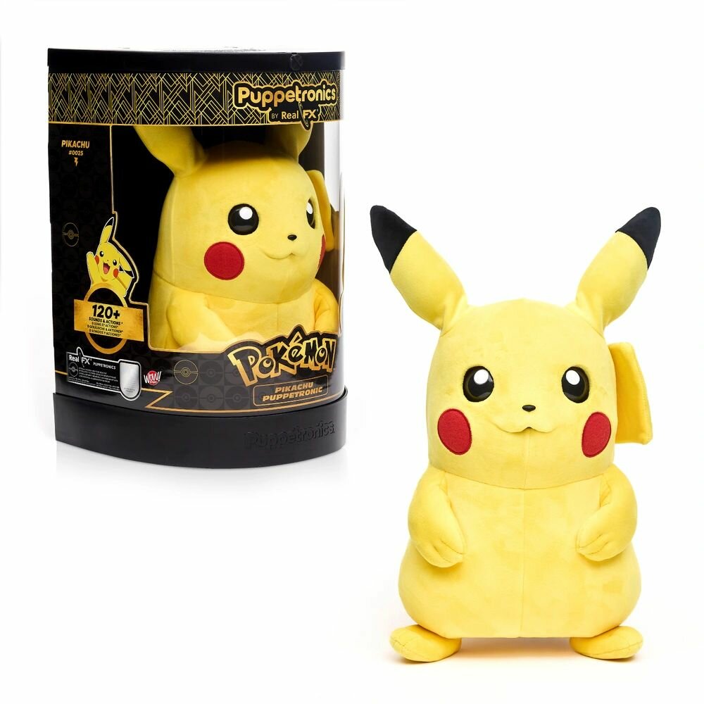 RealFX Интерактивная игрушка Pokemon Pikachu Puppetronic