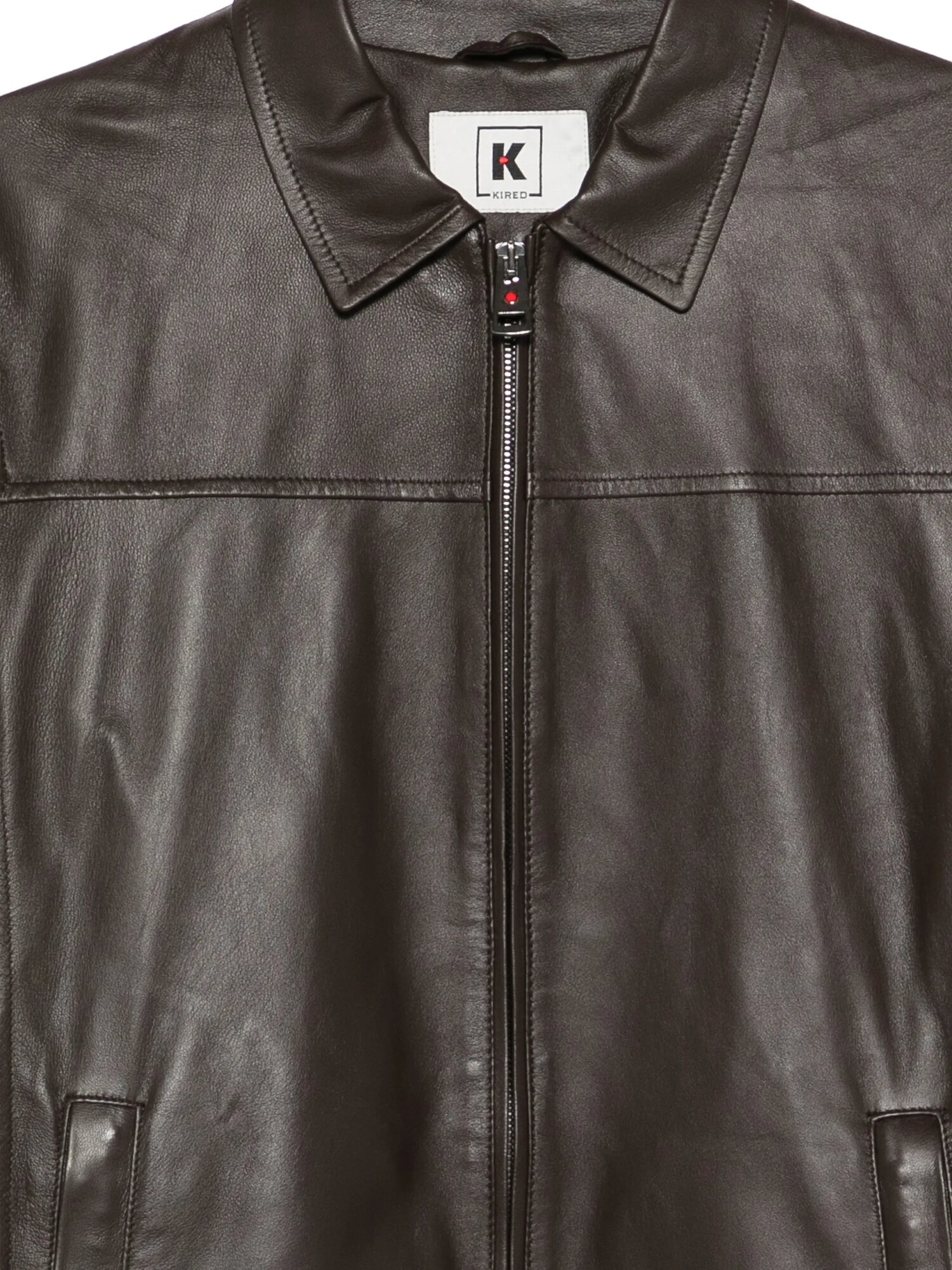 Куртка KIRED Zip-up jacket, размер 52, brown — фото 1