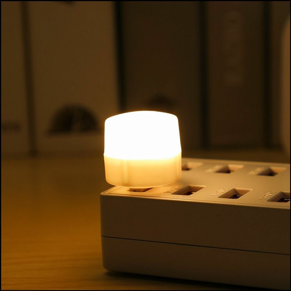 Мини ночник, USB светодиодный ночник, 10 шт
