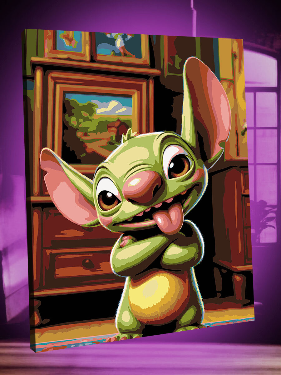 Картина по номерам Стич